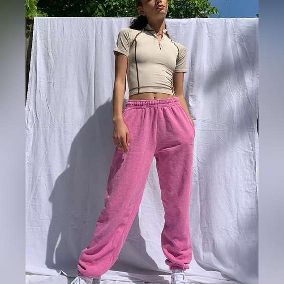 Urban Outfitters | Pants & Jumpsuits | Urban Outfitters Iets Frans Pink ...